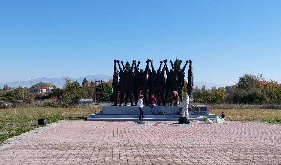 Εργασίες συντήρησης στο μνημείο του ΔΣΕ στη Φλώρινα – Όμιλος Πίνδος